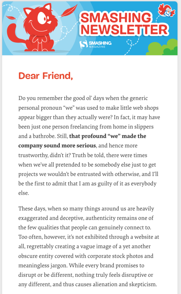 12 Inspiring Email Newsletter Examples to Learn From | AWeber