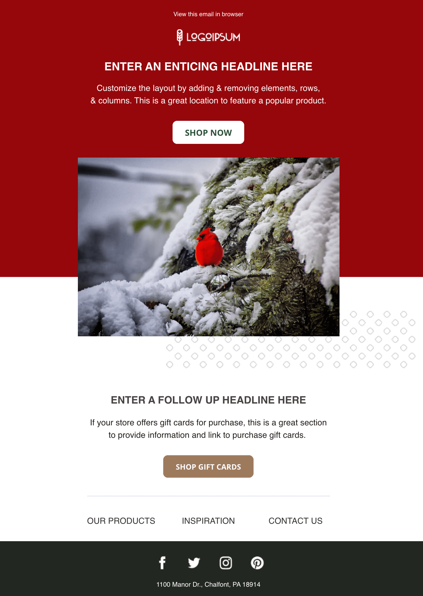 25+ beautiful holiday email marketing templates [you can use for free ...