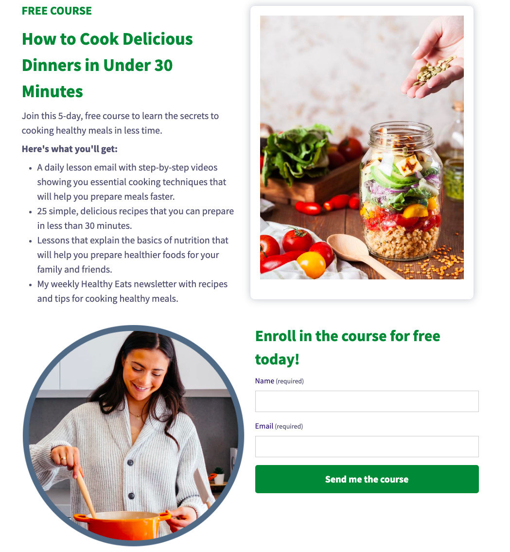 How To Create Your First Email Course or Email Challenge | AWeber
