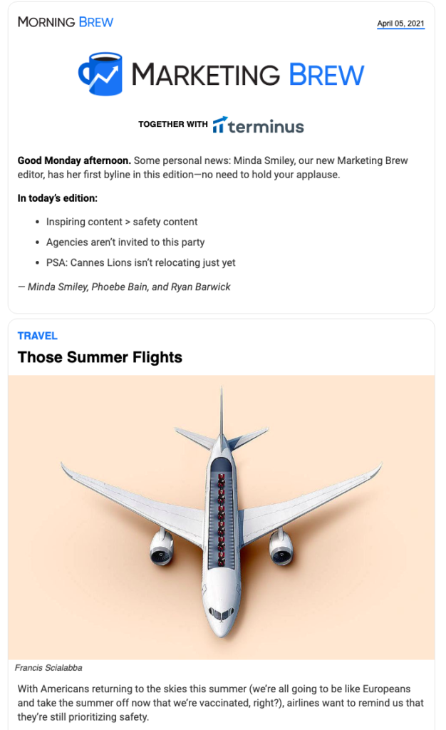 12 Inspiring Email Newsletter Examples to Learn From | AWeber