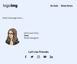 Create Your Own Email Template to Use Over and Over Again | AWeber