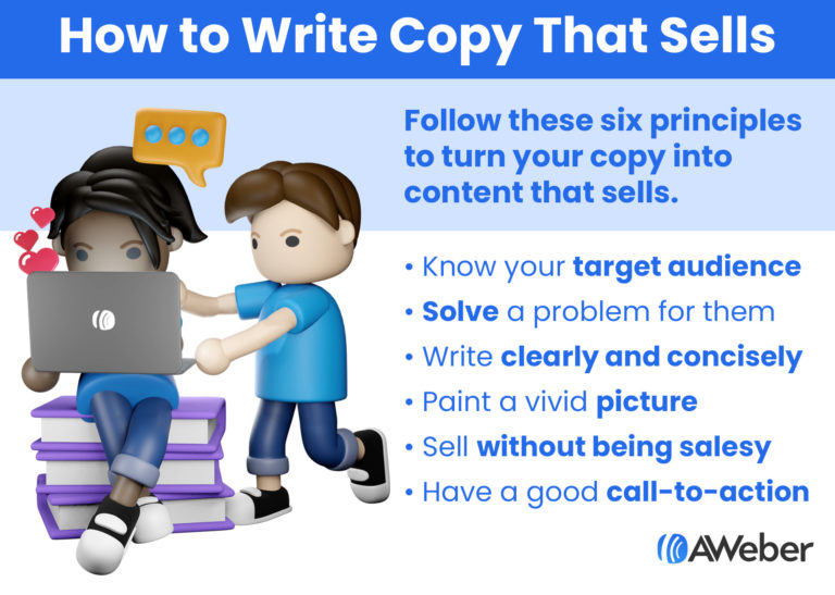 Get the Tips to Writing Copy That Actually Sells | AWeber