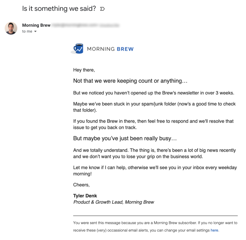 Revive Your Email List Top 10 Re Engagement Examples 2023