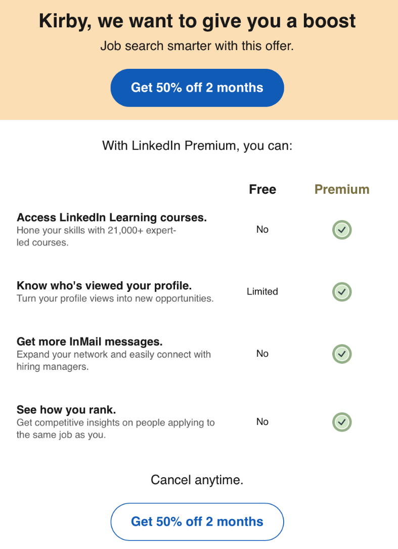 Re-engagement email examples: How to win back subscribers | AWeber