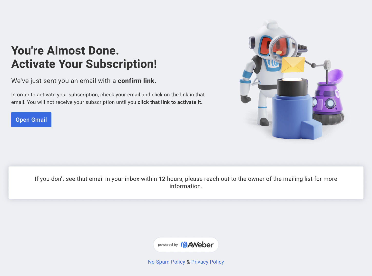 10 Examples of Great Thank You Pages - and How to Create Your Own | AWeber