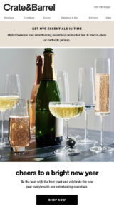 Everything you need to send the perfect Happy New Year email | AWeber