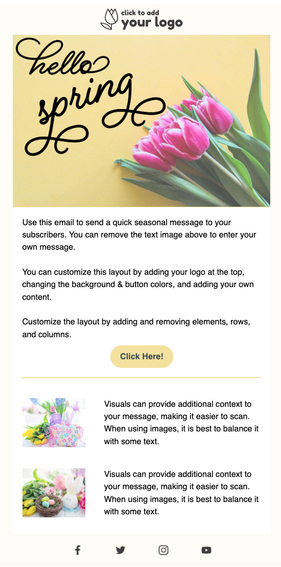 Spring Email Inspirations You Can Use Today To Create Amazing Campaigns ...