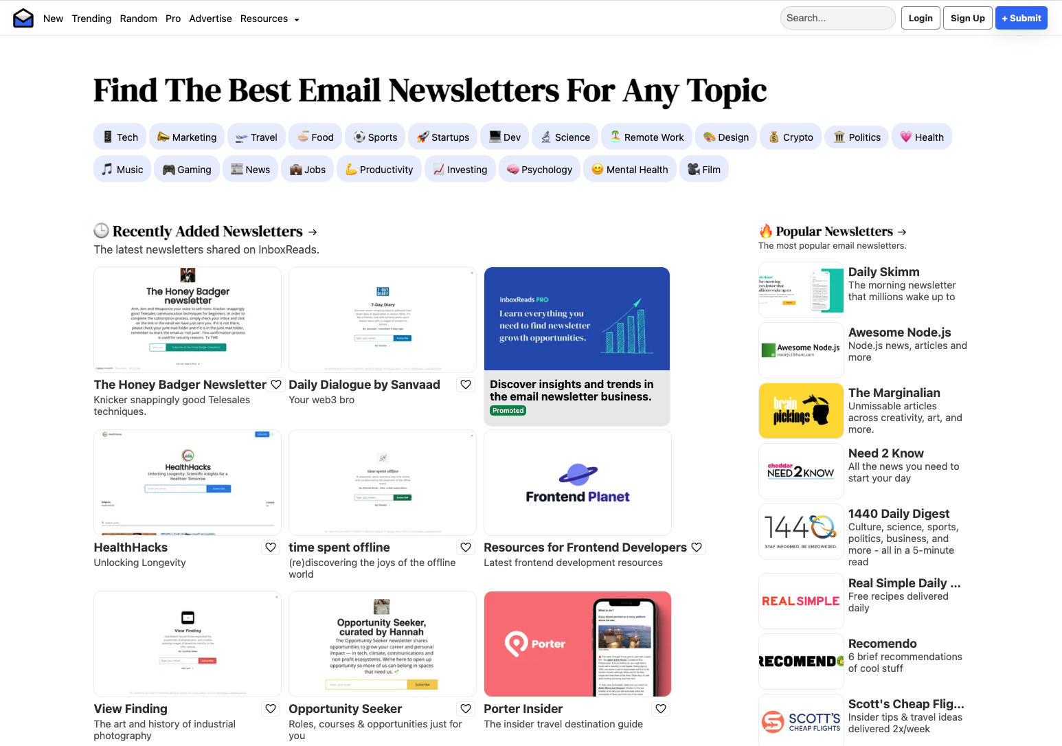Newsletter directories - Your key to increasing newsletter signups | AWeber