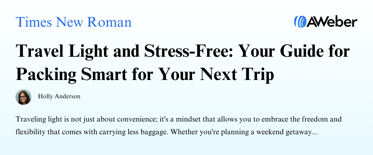 19 Best fonts for blogs: How to create eye-catching, readable content ...