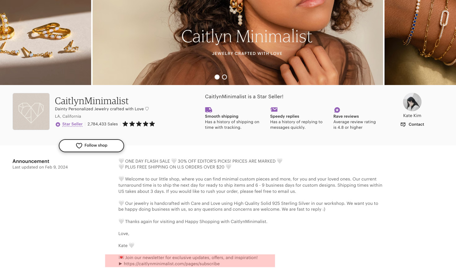 How to collect emails on Etsy and increase repeat sales | AWeber