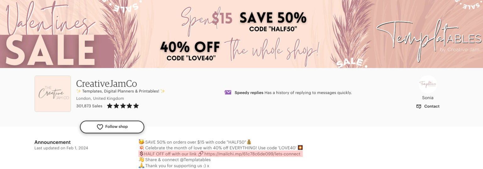 How to collect emails on Etsy and increase repeat sales | AWeber
